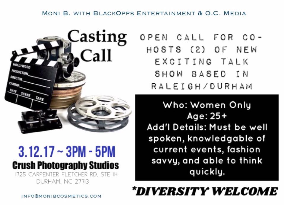 OPEN CASTING CALL!!! – CRUSH