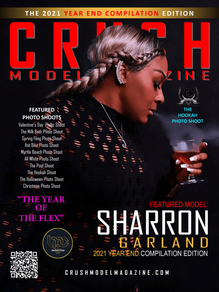 CRUSH Model Magazine’s 2021 Compilation Edition Featuring Sharron ...